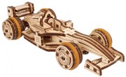 Ugears 3D mechanické puzzle Závoďák compact racer 90 ks