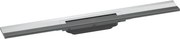 Hansgrohe RainDrain Flex, vrchní sada sprchového žlabu 900, zkracovatelný, pro instalaci ke zdi, chromová, HAN-56052000