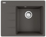 Franke Centro - Fragranitový dřez CNG 611-62 TL/7, 62x50 cm, šedá břidlice 114.0713.948