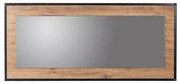 Zrcadlo Idea Black and Atlantic Pine, 150 cm, L