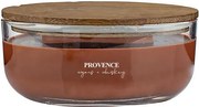 Svíčka WOODEN s dřevěným knotem, Doutníky a whisky 240 g