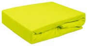 Froté prostěradlo s gumičkou 140x200 034 limetkově zelené Darymex