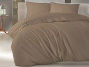 Cottonbox povlečení bavlněný satén Satin Beige - 140x220 / 70x90 cm