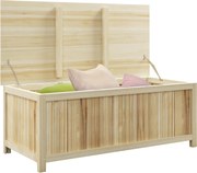 Outsunny Zahradní úložný box z dřeva s hydraulickými vzpěrami - 172L - 120L x 55W x 45H cm | Aosom
