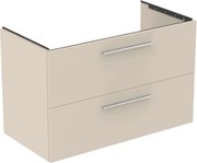 Ideal Standard i.Life B - Umyvadlová skříňka 100x63x51 cm, 2 zásuvky, matná písková T5276NF