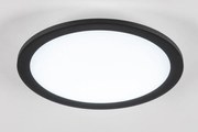 Stropní stmívatelné LED svítidlo Basic Round Black 30