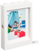 Bílý rámeček na fotku LEGO®, 19,3 x 26,8 cm