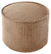Hnědý manšestrový dětský puf – Wigiwama