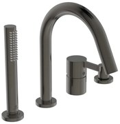 Ideal Standard Joy - Baterie na okraj vany, 4-otvorová instalace, Magnetic Grey BC789A5