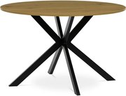 Autronic Jídelní stůl kulatý 120 cm HT-F4120 OAK Odstín: Dub divoký