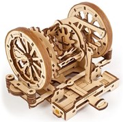 Ugears 3D dřevěné mechanické puzzle STEM výukový diferenciál