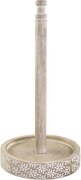 Stojan na kuchyňské utěrky z mangového dřeva s řezbami Tours - 18*36 cm