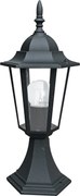 FAN LANT-MILANO/L1 Venkovní svítidlo MILANO černá, 1xE27, IP44, 17 x 40,3 cm - FANEUROPE
