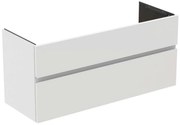 Ideal Standard Finesse - Umyvadlová skříňka, 120x44x55 cm, 2 zásuvky, matná bílá E3385Y1