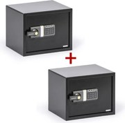 Nábytkový sejf s elektronickým zámkem 1+1 ZDARMA, 300 x 380 x 300 mm
