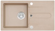 Alveus Cortina - Granitový dřez 75x42 cm, beige 1133781