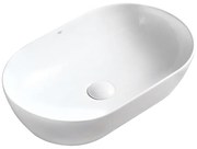 BPS-koupelny Keramické umyvadlo na desku HYD-TS-WH-555 55,5x30,5 cm, bílé
