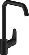 Hansgrohe Focus M41, dřezová baterie 260, černá matná, 31820670