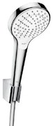 Hansgrohe Croma Select S - Set sprchové hlavice, držáku a hadice 1,60 m, bílá/chrom 26411400