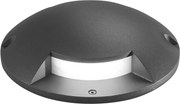 FAN LED-GROUND-R1 Venkovní svítidlo LED GROUND antracit, hliník, 6 W, 730 lm, CCT, IP65, 21 x 5,4 cm 24V - FANEUROPE