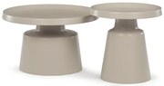 Autronic Set 2 konferenčních stolků CT-F4114 Odstín: Bílá