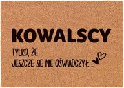 2 x rohožka Dárek Parapetovka Prohlášení 60x40
