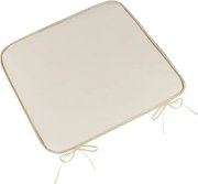 Bellatex Sedák Adéla hladký 40x40 cm Bílá káva