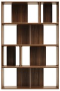 Modulární policový systém v dekoru ořechu v přírodní barvě 6 ks 101x152 cm Litto – Kave Home