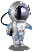 Globo 28083 - LED RGB Stolní lampa COSMO LED/4,5W/5V kosmonaut stříbrná 28083