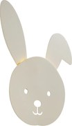Dětské nástěnné svítidlo béžové vč. LED 3-stupňové stmívatelné - Benny the Bunny