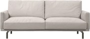 Béžová žinylková pohovka 214 cm Galene – Kave Home