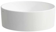 Laufen Savoy - Umyvadlo na desku, průměr 42 cm, bez přepadu, bílá H8129420001121