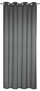 Antracitový závěs 140x245 cm Struktura Uni – Sehlbach