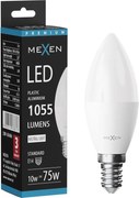 Mexen Nova LED žárovka E14, C37, 10W, Neutrální - 4000K, 1055 lm - L102-E14-1040-01