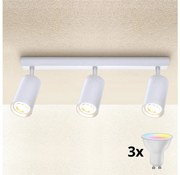 Brilagi - LED Stmívatelné bodové svítidlo SELE 3xGU10/6,5W/230V bílá