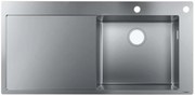 Hansgrohe Dřezy - Vestavný dřez S717-F450, nerezová ocel 43307800