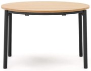 Kulatý rozkládací jídelní stůl v dekoru dubu ø 120 cm Montuiri – Kave Home