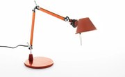 Artemide A011860 Tolomeo Micro tavolo, oranžová stolní lampa, 1x46W E14, 45+37 cm
