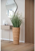 Květináč CLASSIC ROUND, vodní hyacint, výška 60 cm, natur
