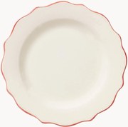 Ručně malovaný snídaňový talíř Scalloped