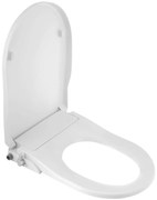 Sapho Clean Star - Bidetové sedátko, SoftClose, bílá LB402