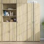 Skříň highboard dub sonoma 50 x 42,5 x 185 cm kompozitní dřevo
