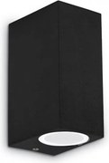 ILUX 115344 Venkovní nástěnné svítidlo Ideal Lux Up AP2 nero 115344 černé - IDEALLUX