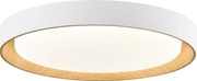 EURAKLES LED svítidlo WHITE FOG sv.dřevo/bílá 28W 3050lm 2900-6500K pr. 40x8,5cm