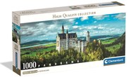 Clementoni - Puzzle 1000 Panorama Zámek Neuschwanstein