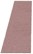 Růžový běhoun 80x250 cm Fluffy – Ayyildiz Carpets