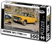Retro-auta puzzle č. 19 zastava 101,1100 (1974) 500 dílků