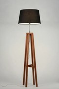 Stojací designová lampa Paola Nero and Brown