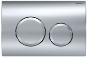 Geberit Delta20 - Ovládání splachování, lesklý chrom 115.127.21.1