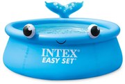 Intex Dětský bazén velryba, ø 183 × 51 cm, 880 l